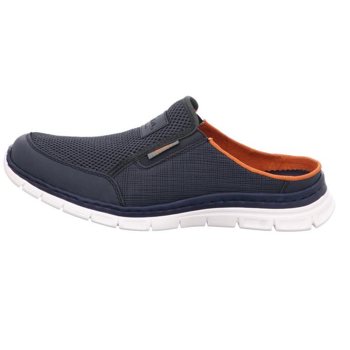 Saboti Rieker B4879-14, Material sintetic, Albastru, 45 - eMAG.ro