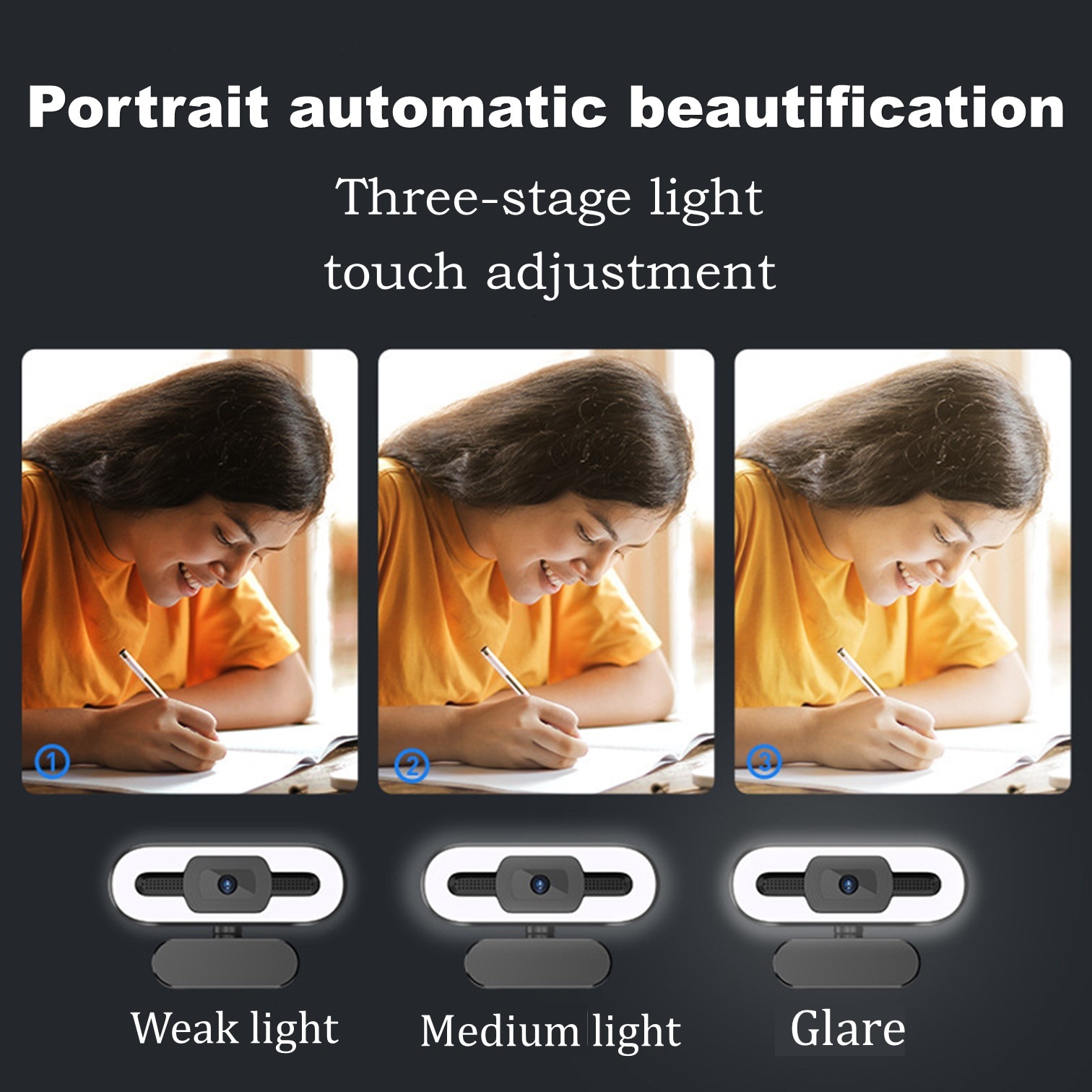 Camera web pentru PC sau Laptop, Corectie automata a culorilor, Functie ...