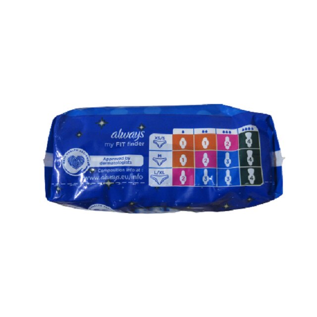 Absorbante Intime Always Ultra Night InstantDry, Marimea 3, pachet cu 7 ...