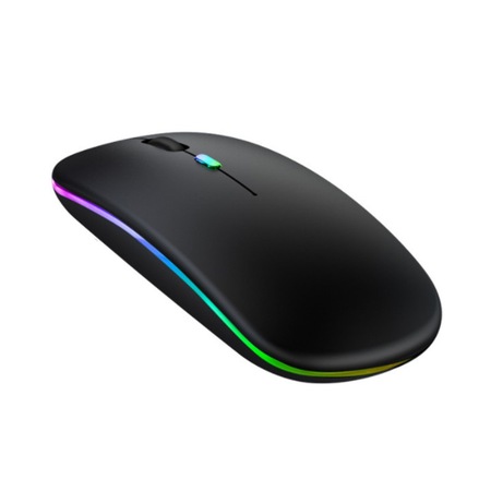 Mouse wireless, Bluetooth, 2.4Ghz, USB, Negru - eMAG.ro