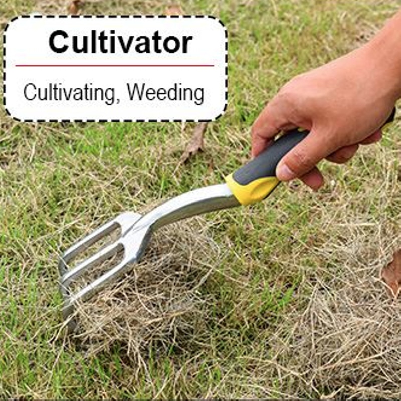 Grebla mica de gradina din aluminiu CROWNMAN - eMAG.ro