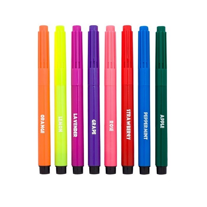 8 db Grafix Premium gyümölcsös illatú marker készlet - eMAG.hu