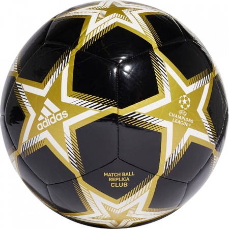 Minge fotbal Adidas Finale 22 Pyrostorm Club, negru/auriu, 5 - eMAG.ro
