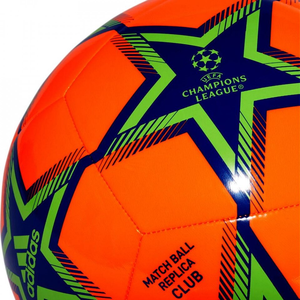 Minge fotbal Adidas Finale 22 Pyrostorm Club, portocaliu/bleumarin, 5 ...