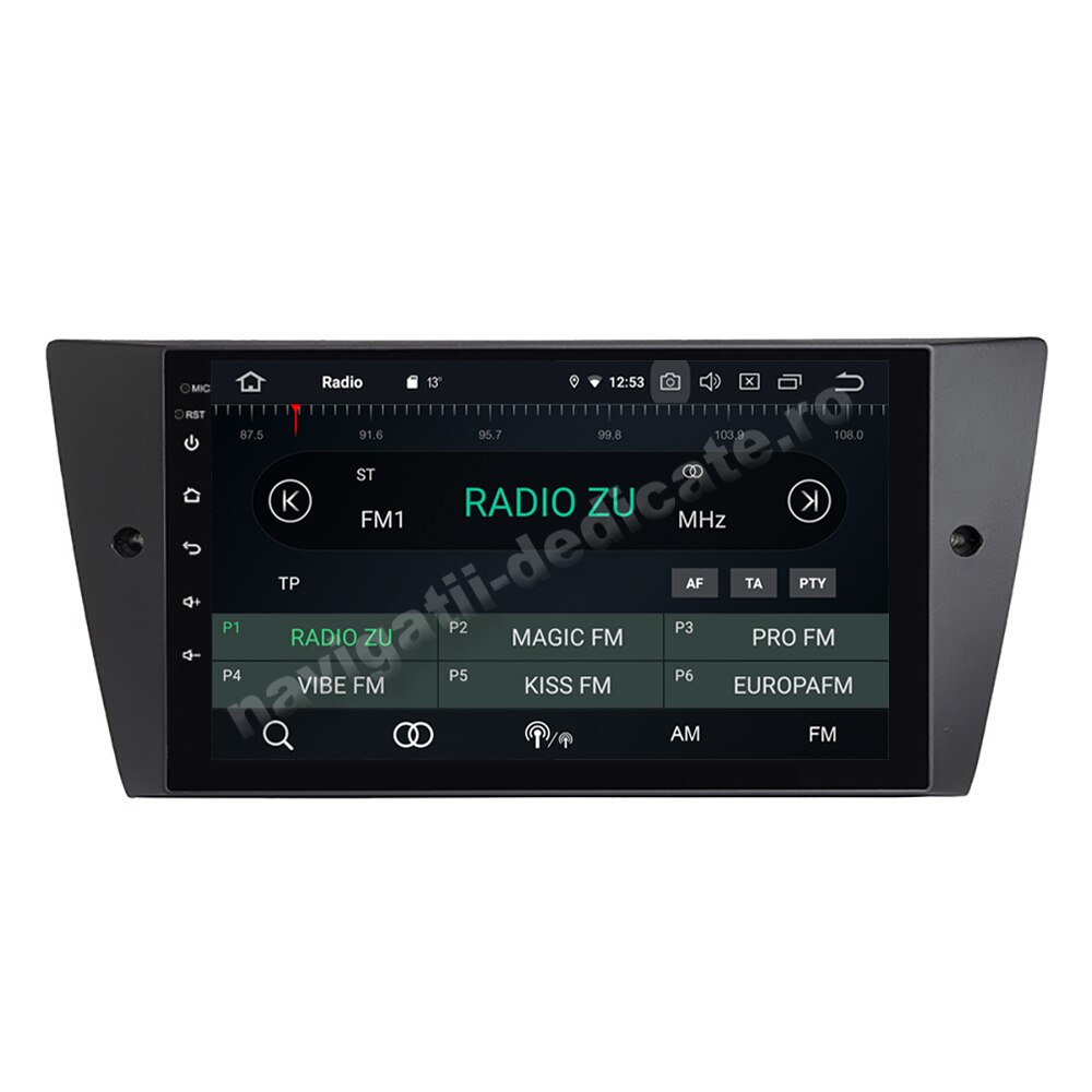 Navigatie Carplay Android 10 BMW E90 Octa Core 6GB Ram 128GB SSD Ecran ...