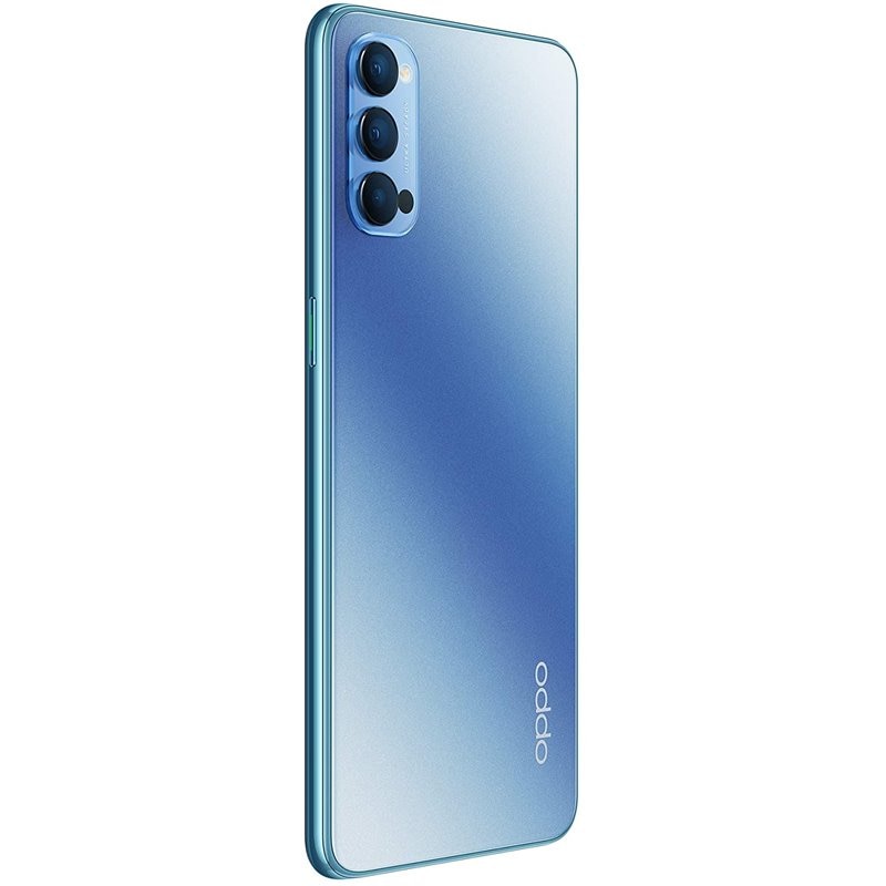 Telefon mobil OPPO Reno 4, Dual SIM, 128GB, 8GB RAM, 5G, Blue - eMAG.bg