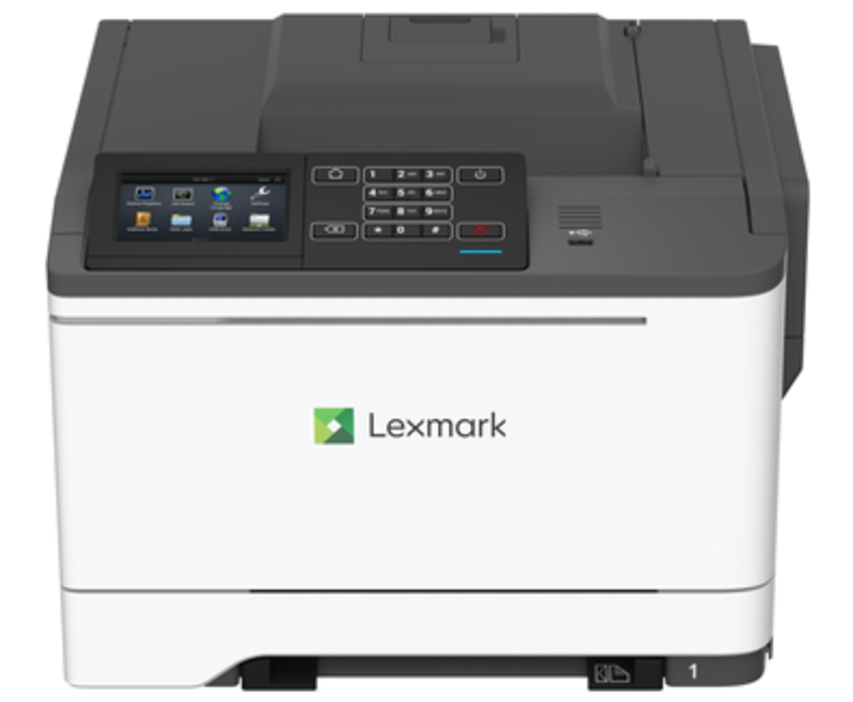 Imprimanta laser color, Lexmark, CS622de, Negru/Alb - eMAG.ro
