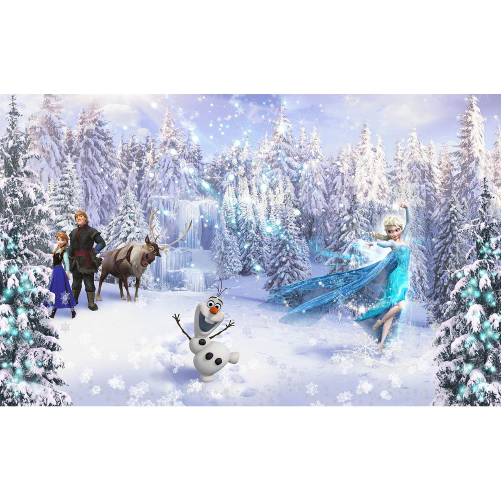 Fototapet pentru copii, Disney Inima de gheata, Elsa, 200 x 150 cm ...