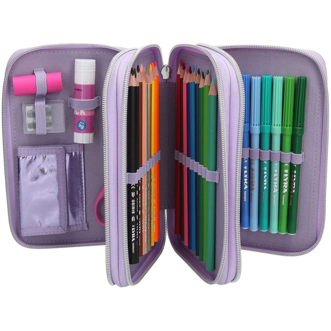 Penar Top Model, Selfie cu 3 compartimente, cu led - eMAG.ro