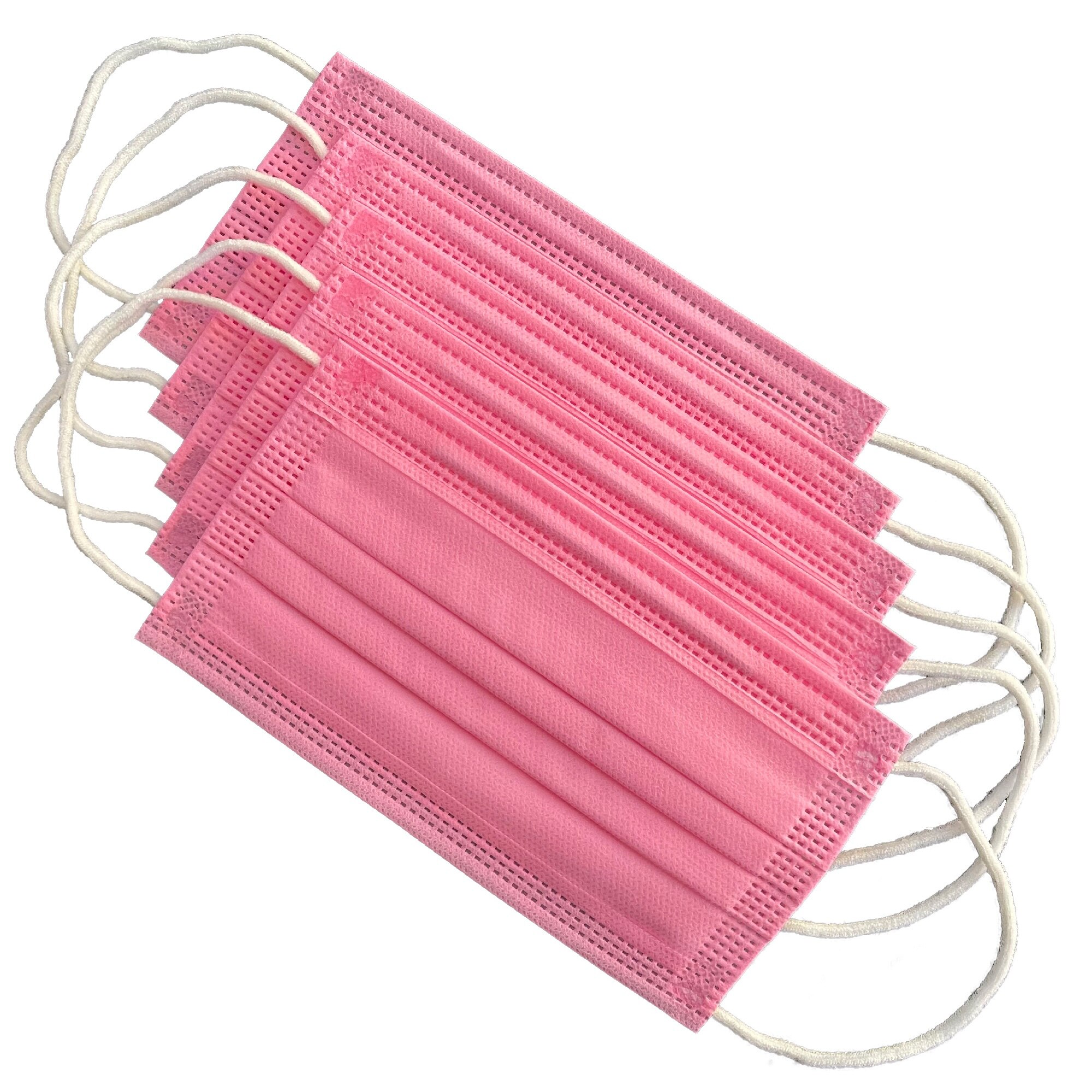 Set Masca Medicala TOVSAT, 4 straturi, BFE98%, TIp IIR - ROZ (50BUC ...