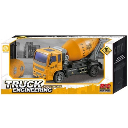 Camion cu telecomanda pentru betoniera RC, Magic Toys, Lumini, 1/18 ...