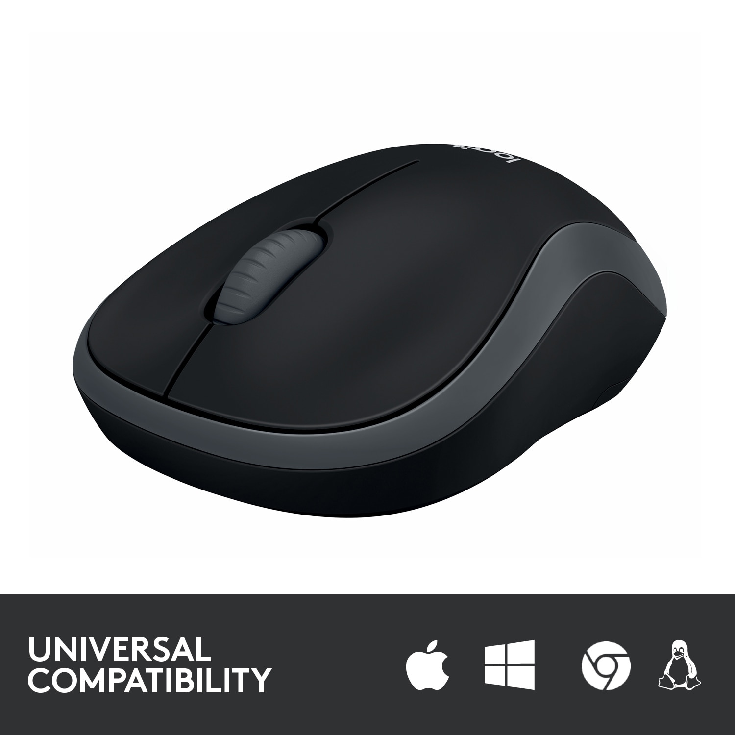 Mишка Logitech M185, USB, Swift Grey - eMAG.bg