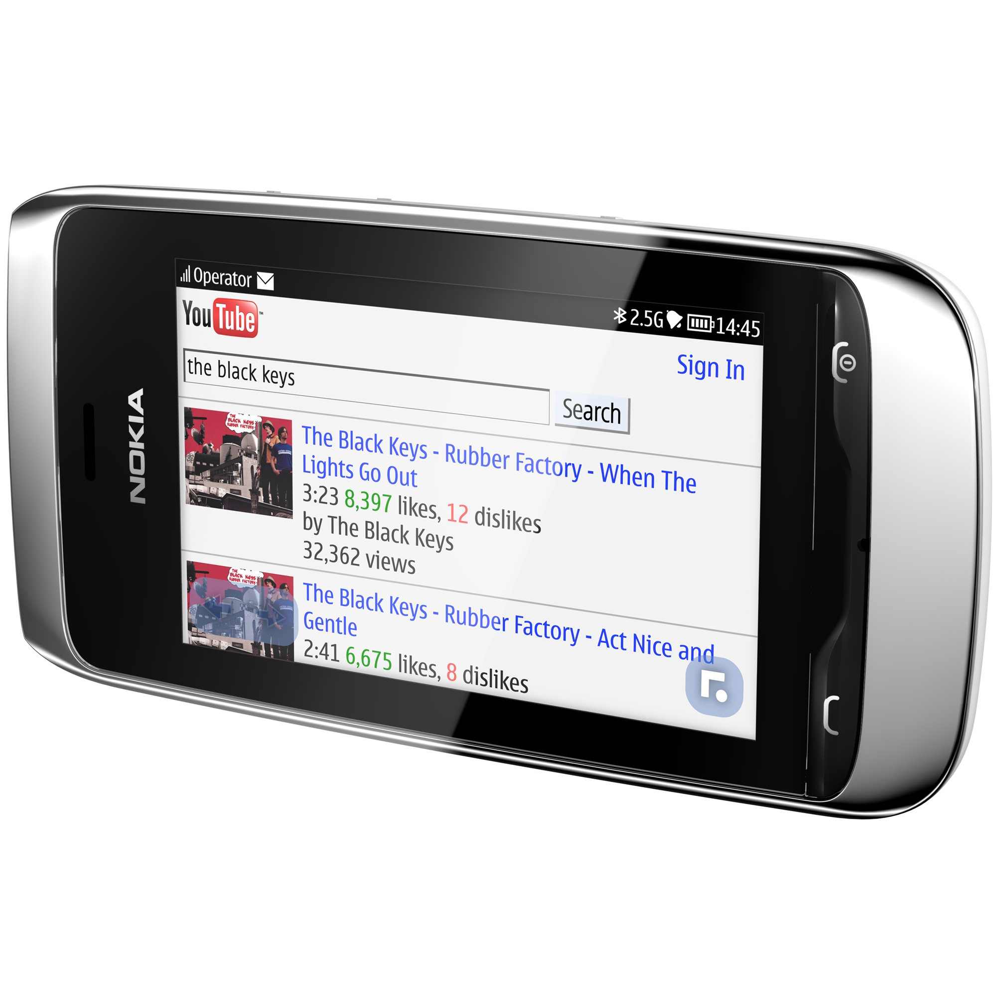 Мобилен телефон Nokia 309 Asha, Wi-Fi, Бял - eMAG.bg