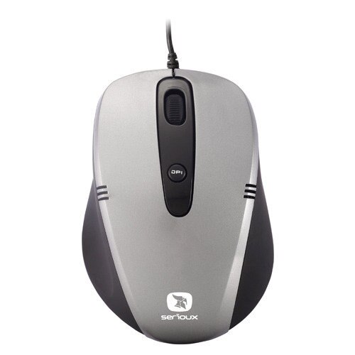 Mouse Serioux Cruzer 170, USB, Gri - eMAG.ro