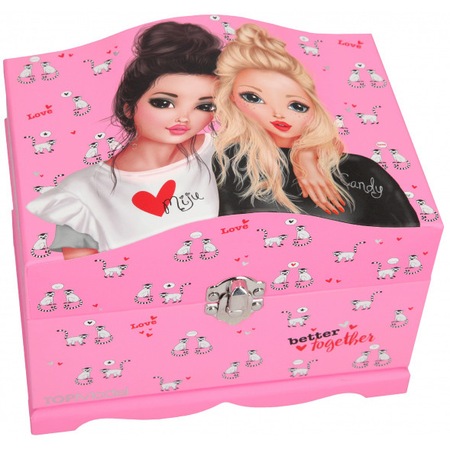 Cutie de bijuterii cu led Top Model, 10947 - eMAG.ro