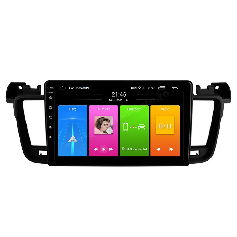 Navigatie Android Peugeot 508 2GB Ram Ecran 9 inch NAVD-AC9061 - eMAG.ro