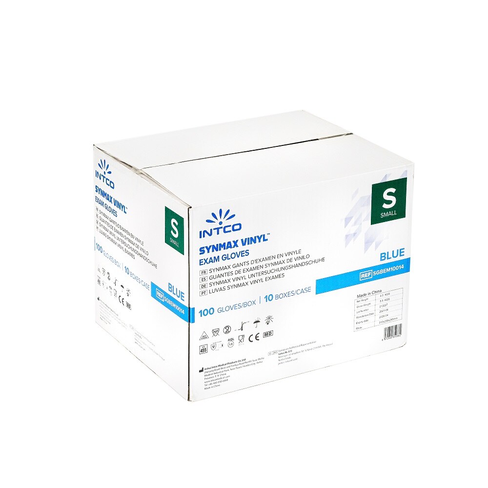 Комплект от 10 кутии Винилови ръкавици за еднократна употреба INTCO ...