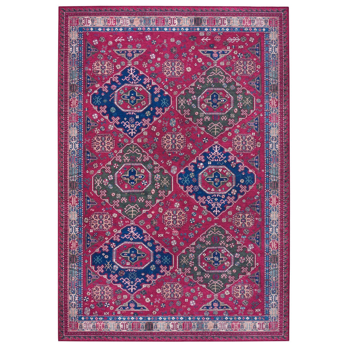 Covor Oriental & Clasic Asmar, Violet 160x230, C02-479602 - eMAG.ro
