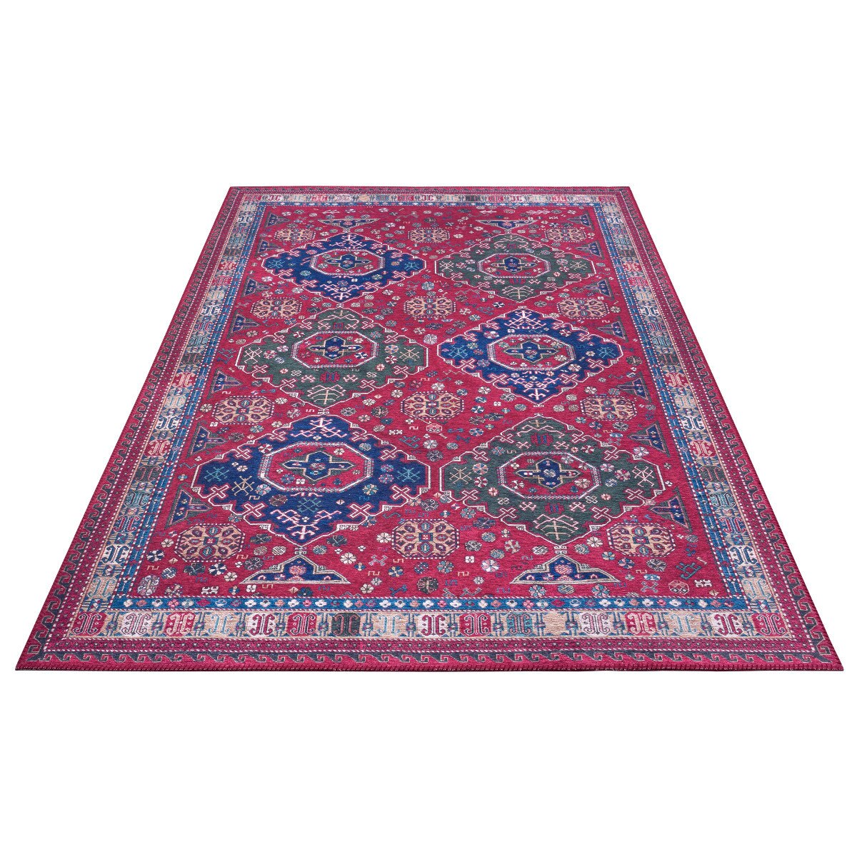 Covor Oriental & Clasic Asmar, Violet 160x230, C02-479602 - eMAG.ro