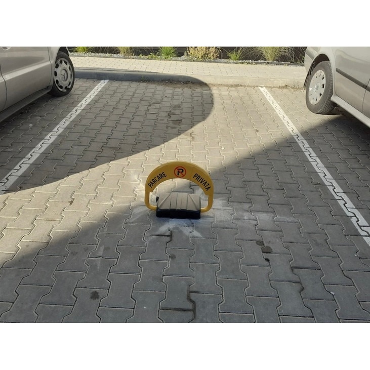 Blocator parcare automat cu telecomanda, acumulator, AVR-EPL909R ...