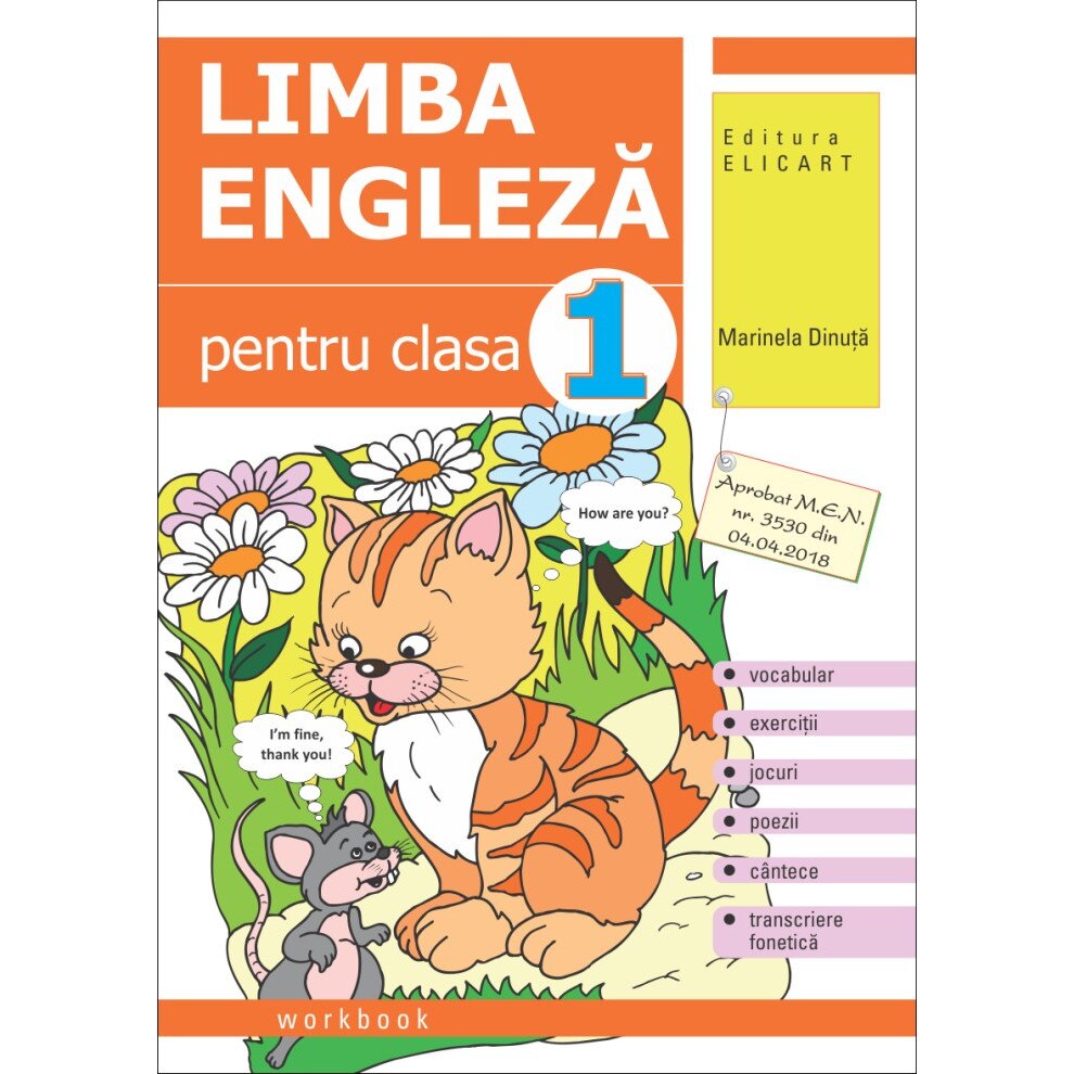 Limba Engleza - Clasa 1 - Marinela Dinuta - eMAG.ro