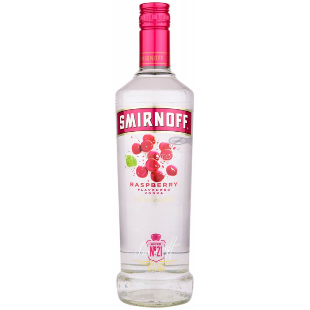 Vodca Smirnoff Raspberry 0.7L, Alcool 37.5% - eMAG.ro