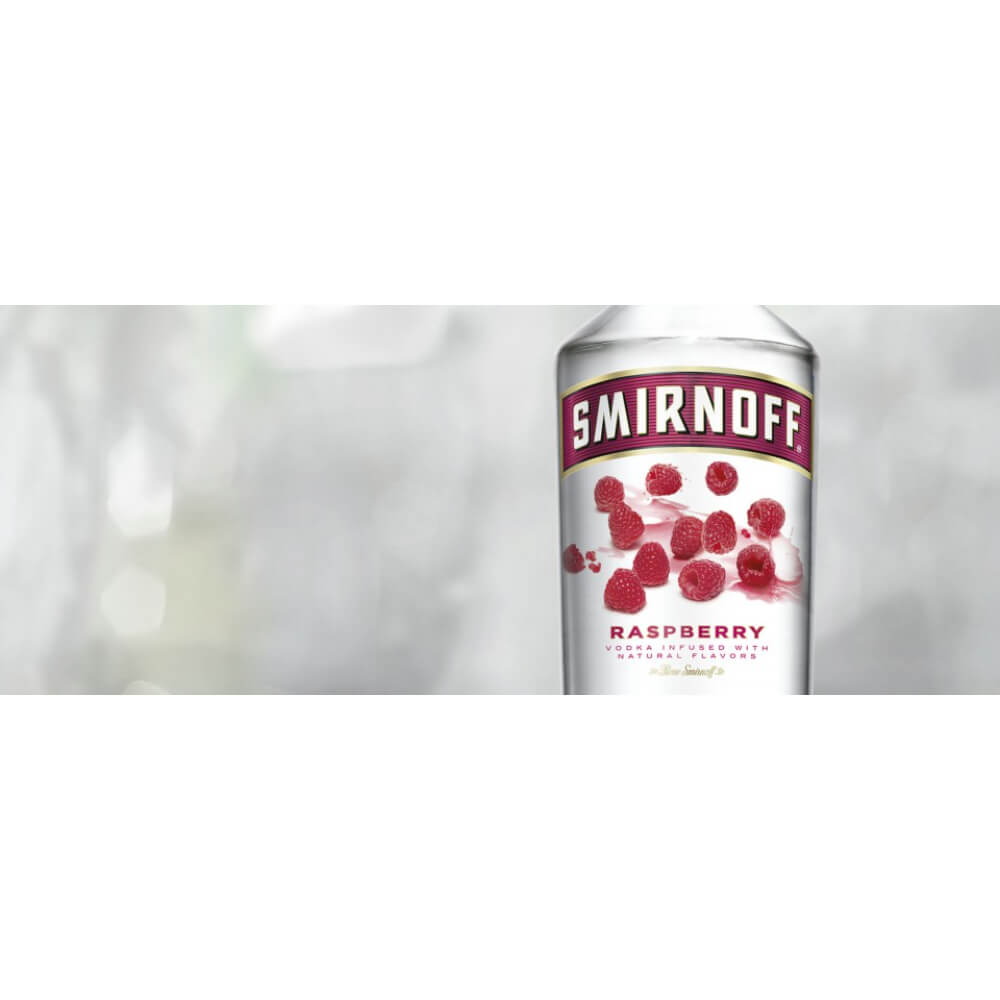 Vodca Smirnoff Raspberry 0.7L, Alcool 37.5% - eMAG.ro