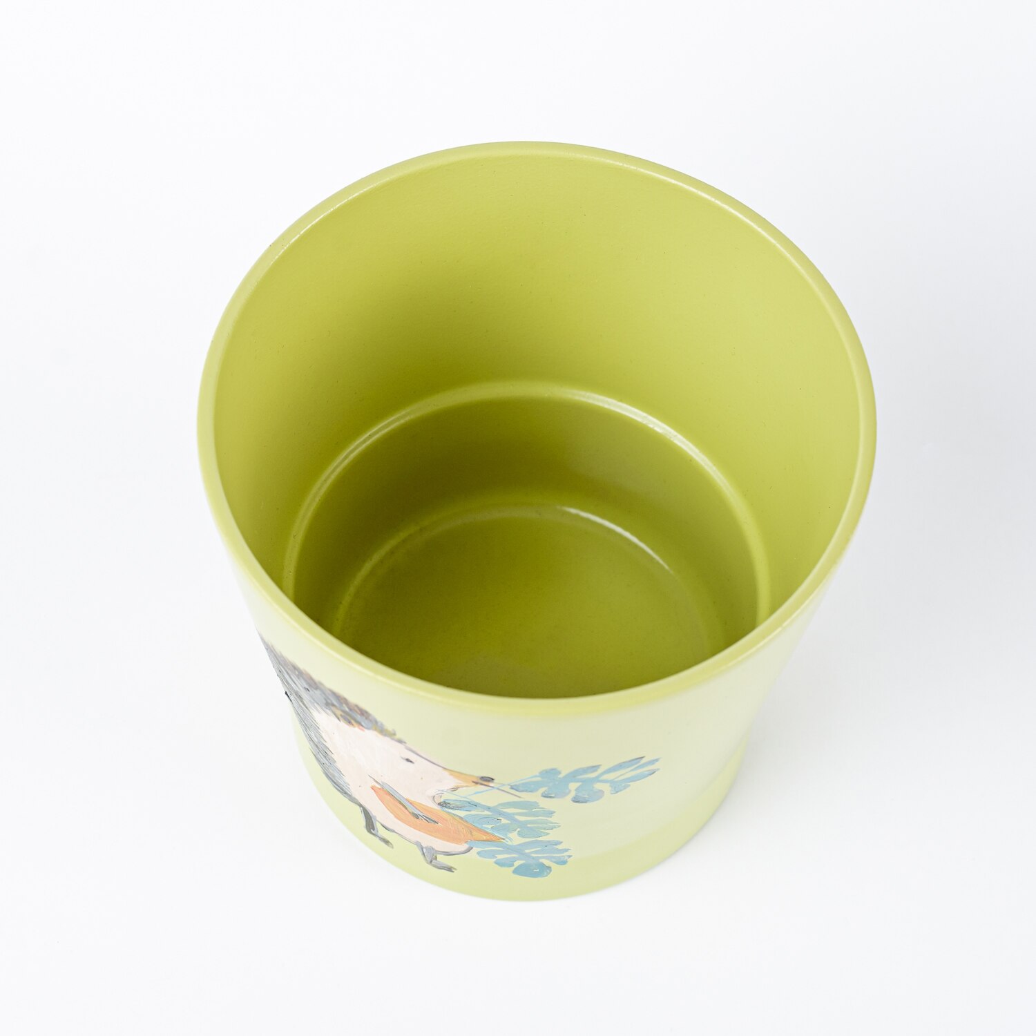 Ghiveci ceramica arici, fara farfurie, 13 x 13.5 cm - eMAG.ro
