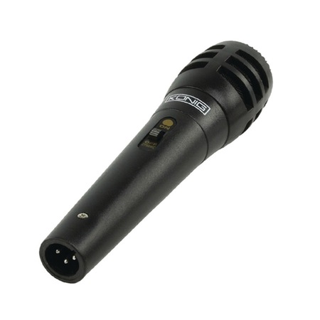 Microfon cu fir Konig, 5 m, jack 6.35 mm, Negru - eMAG.ro
