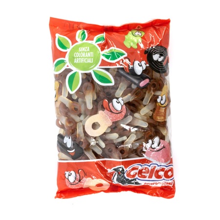 Jeleuri sub forma de suzeta, Gelco, pachet de 2 kg cu aroma de cola ...