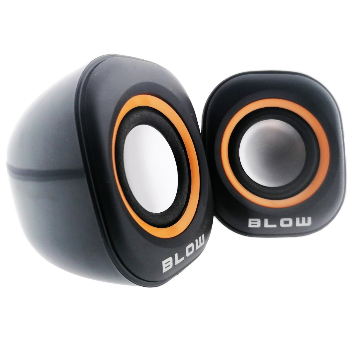 Boxe PC Blow 2" 66-375, USB 2.0, 5V, Negru cu Portocaliu - eMAG.ro