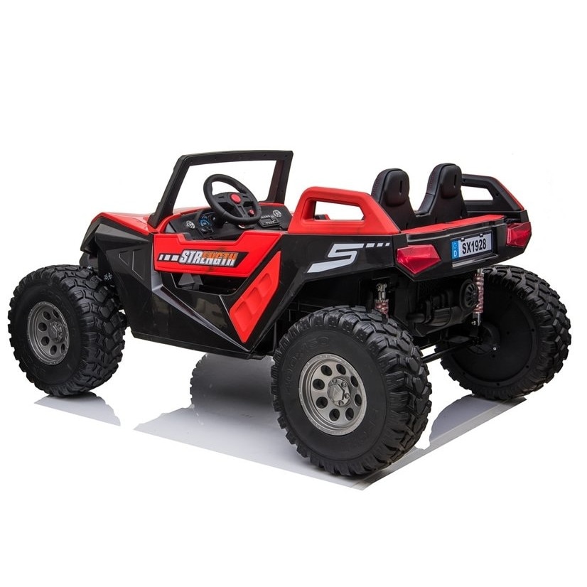 Clash Buggy 24V Elektromos 2 személyes kisautó 4 db 55W motorral piros ...