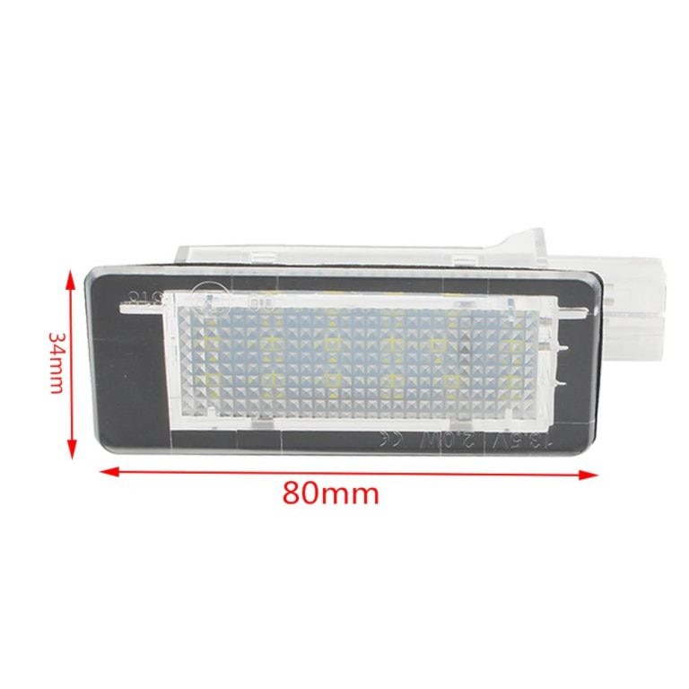 Set Lampi led numar dedicate Dacia Duster Logan MCV Lodgy Renault ...