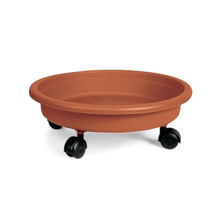 Подложка за саксия с колела 28см - eMAG.bg