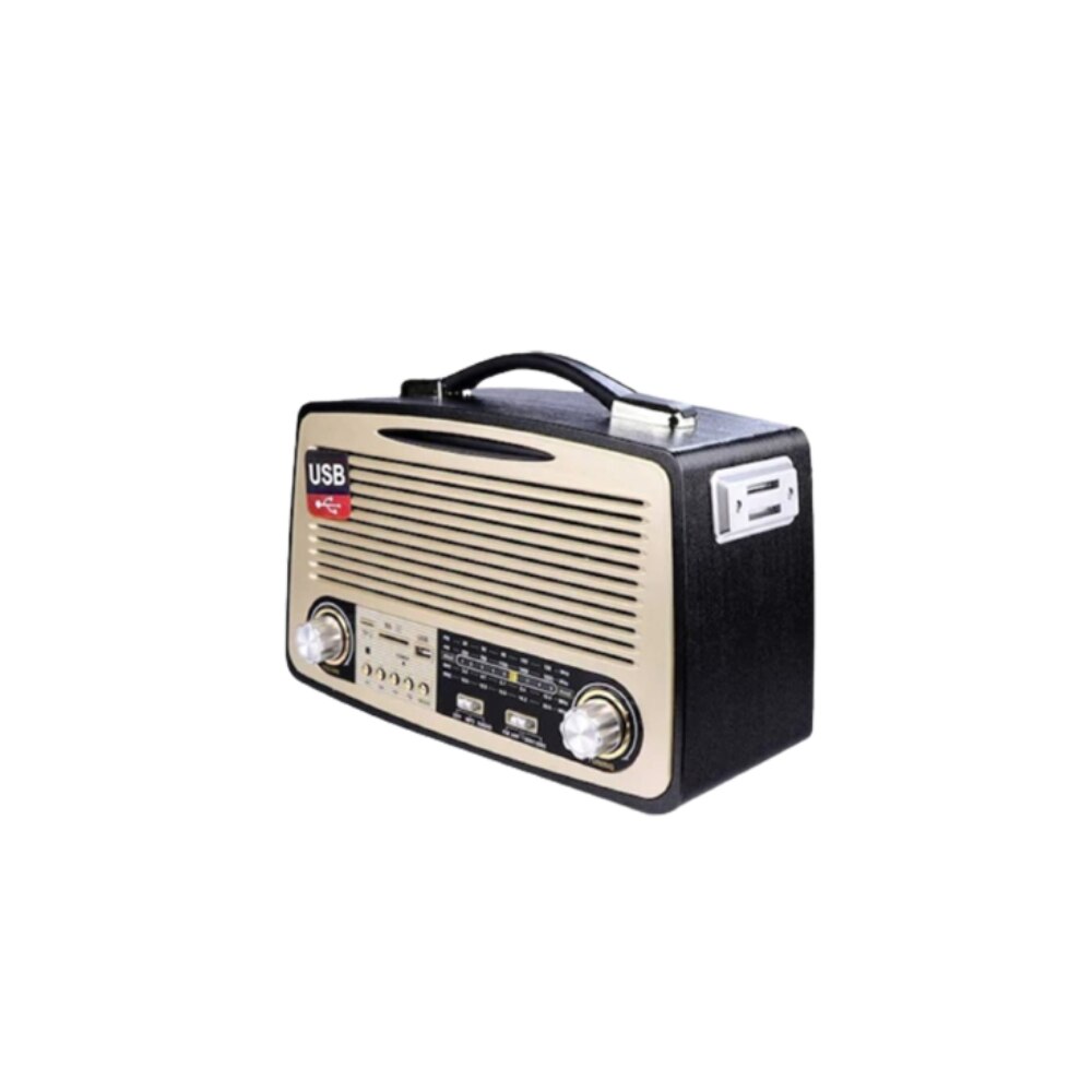 Radio Portabil Retro MD-1700BT, Acumulator Incorporat, Bluetooth, AUX ...