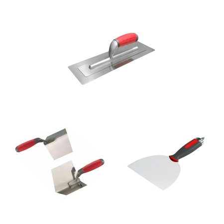 Set Gletuire Pereti si Colturi cu Gletiera Premium Finisaj, 2 Gletiere ...