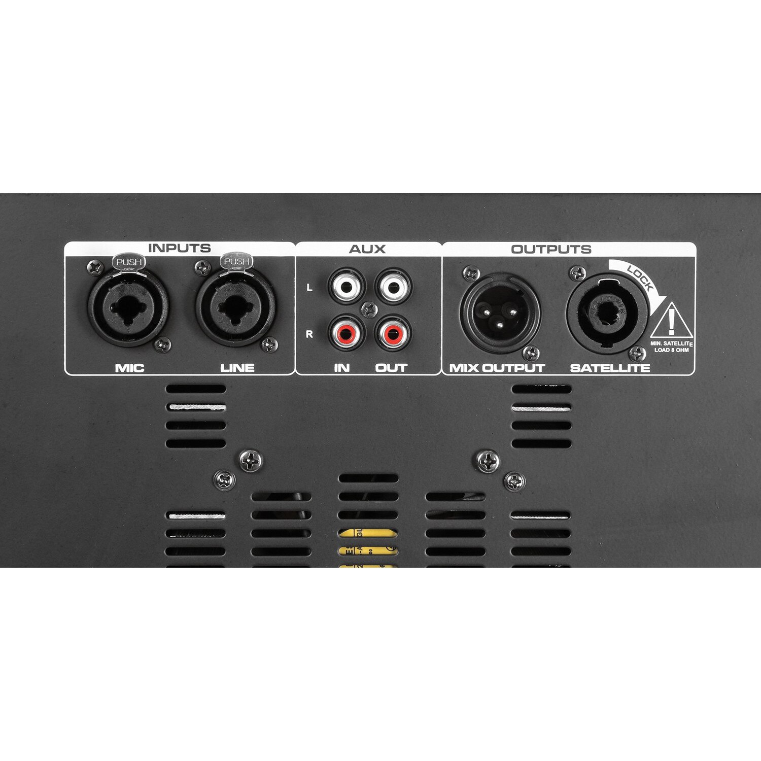 Sistem de sonorizare (subwoofer activ 15", 2x boxe 8") 600W RMS ...