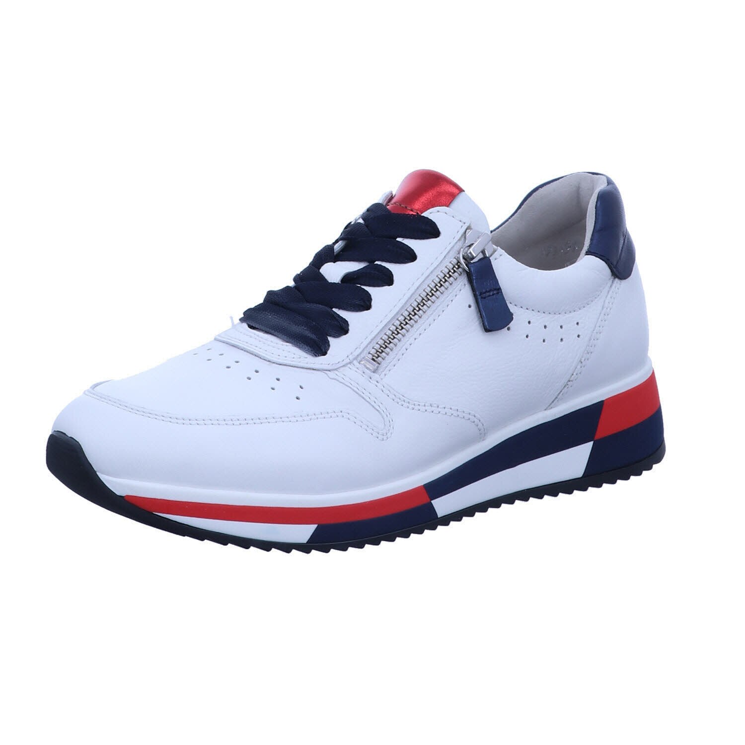 Pantofi sport dama, Gabor, Piele naturala, Alb, 37.5 EU - eMAG.ro