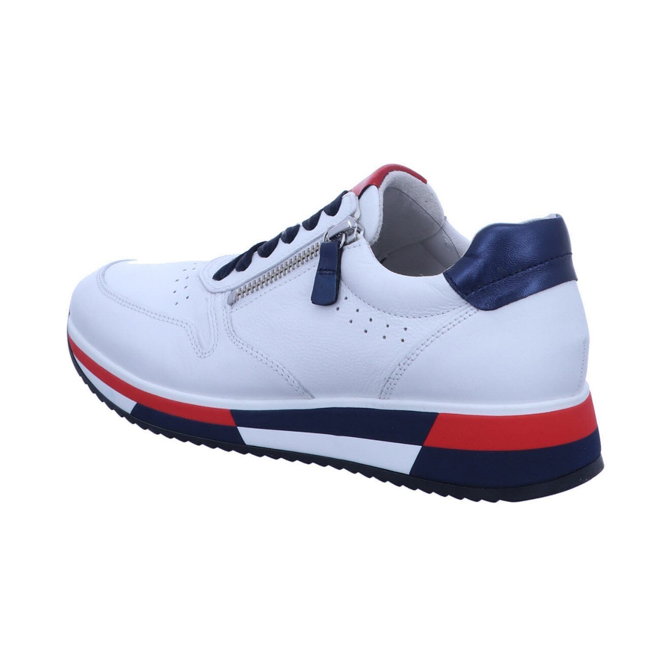 Pantofi sport dama, Gabor, Piele naturala, Alb, 37.5 EU - eMAG.ro