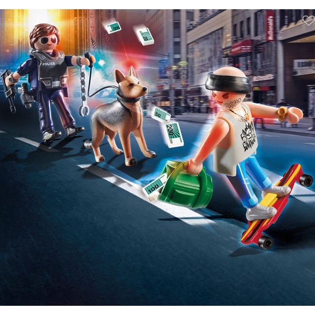 Set figurine politia canina urmarire talhari, 6 ani+, contine 3 ...