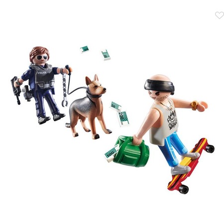 Set figurine politia canina urmarire talhari, 6 ani+, contine 3 ...