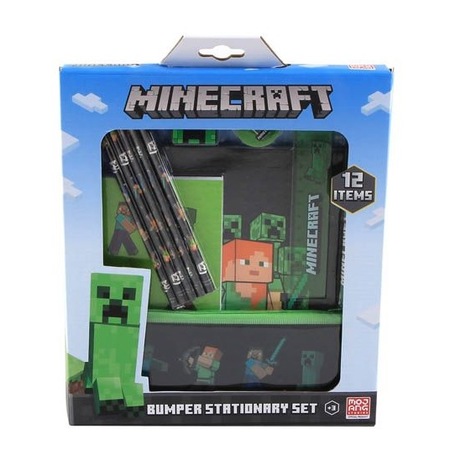 Сет Minecraft с ученически пособия, Многоцветен, 12 части - eMAG.bg
