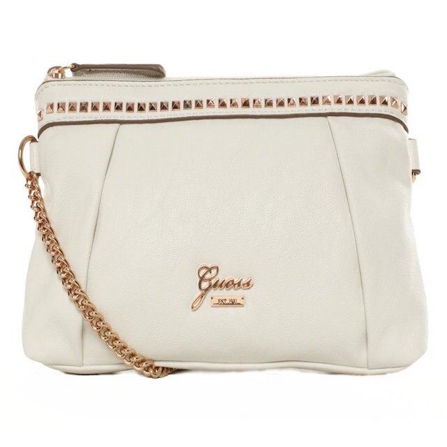 Poseta dama Guess, culoare alb - eMAG.ro