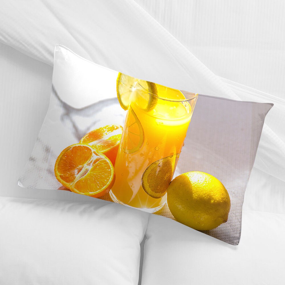 Dekoratív párna Art Star, Friss narancslé, Kulináris, Modern ...