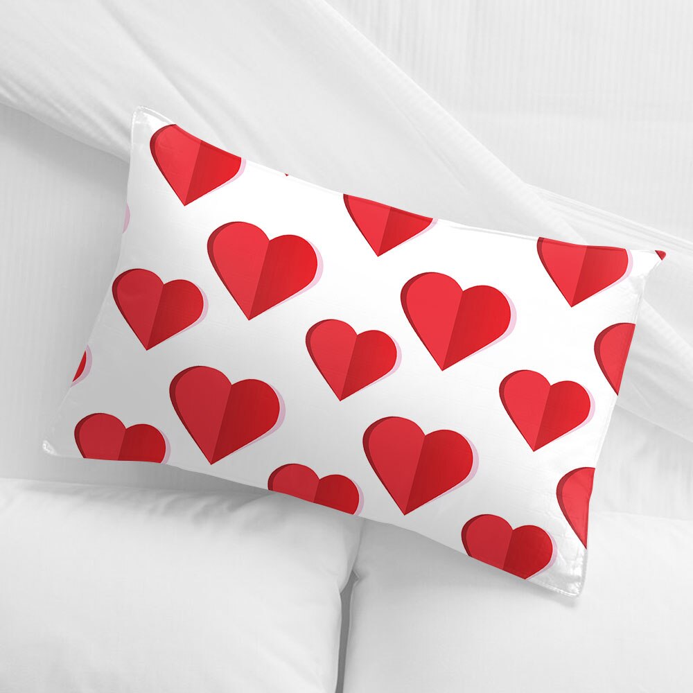 Dekoratív párna Art Star, Összehajtott szívek, Minta, Modern ...