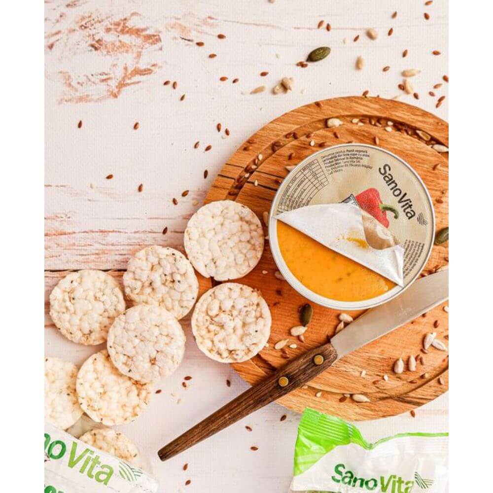 SanoVita Expanded Rice Mini Rounds, tejföllel és hagymával, 45 g - eMAG.hu