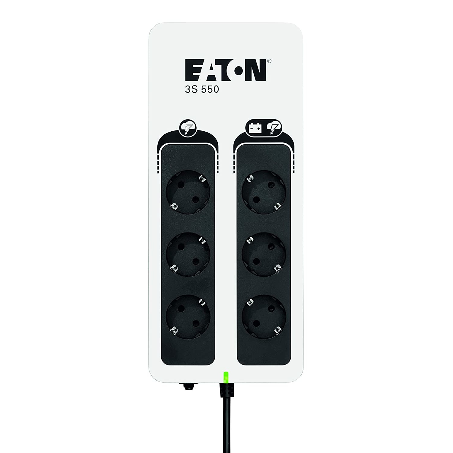 UPS, Eaton, 3S 550 DIN Gen2, Alb/Negru - eMAG.ro