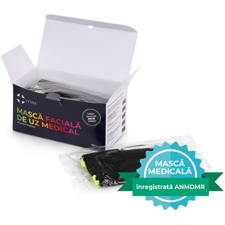Set 50 bucati Masti faciale medicale de unica folosinta, nesterile ...