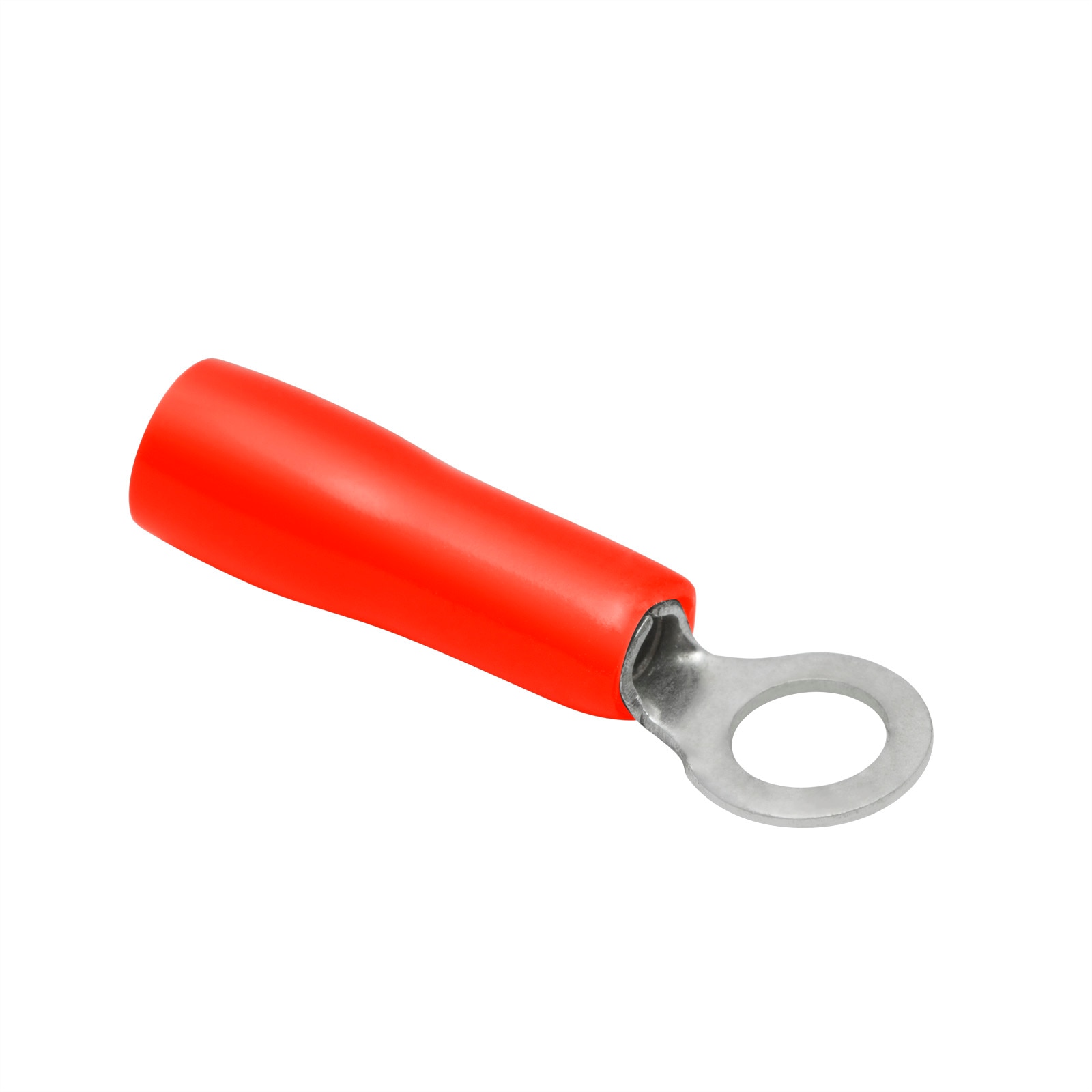 Papuc Inelar 4/2 mm, Izolatie PVC Rosie, pentru Conectare Cabluri ...