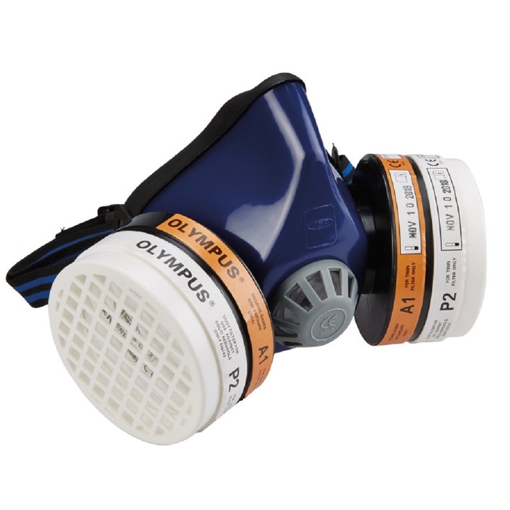 Masca protectie respiratorie, Kingfisher, JSP-A1P2, pentru lucru in ...